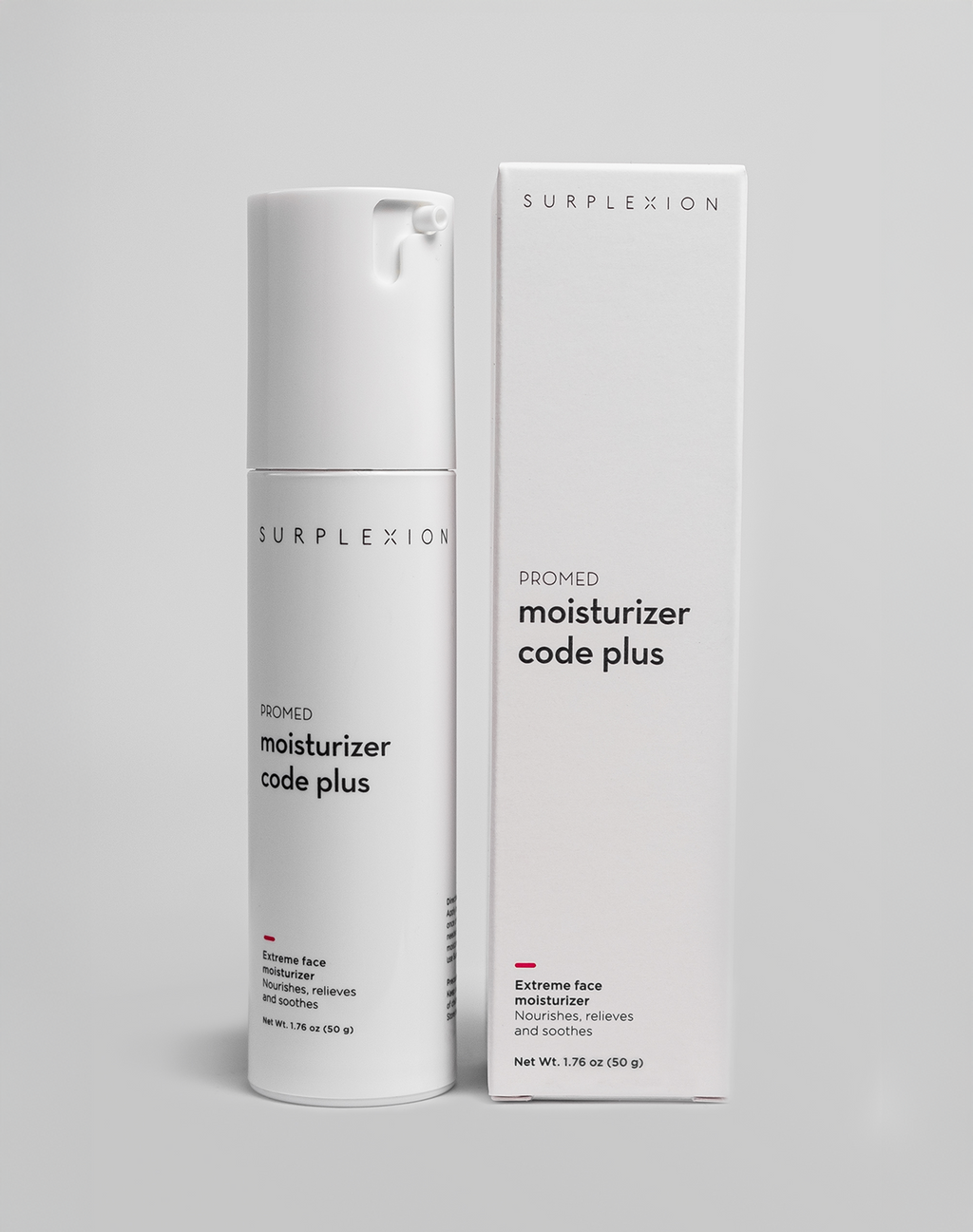 Moisturizer code plus – Surplexion